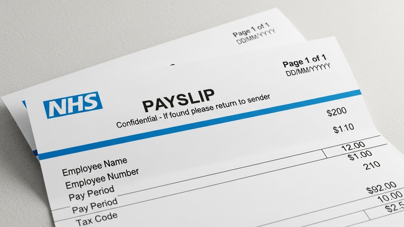 NHS Payslip Explained: Terms, Deductions & More
